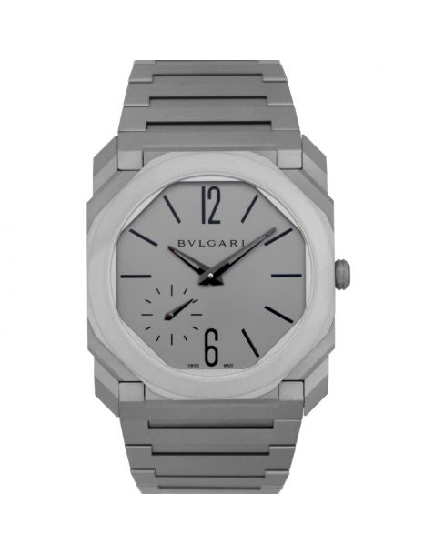 Bvlgari Octo Finissimo Automatic Grey Dial Men's Watch – Watch Your ...